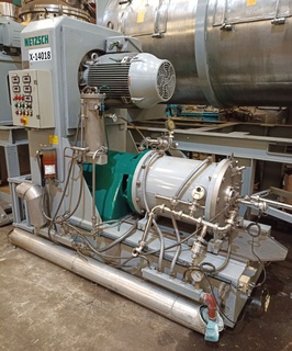 Moinho de esfera horizontal em aço inox | Will Máquinas